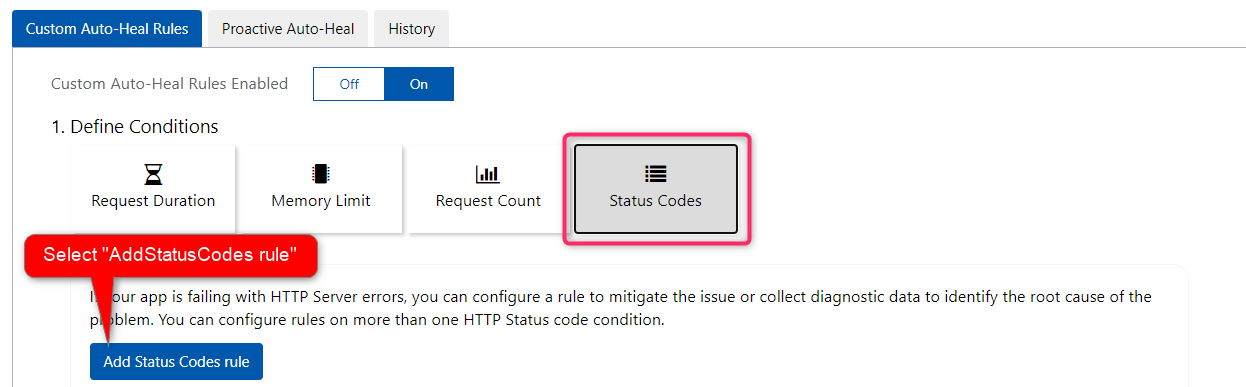 Azure Auto-heal – Azure Advice
